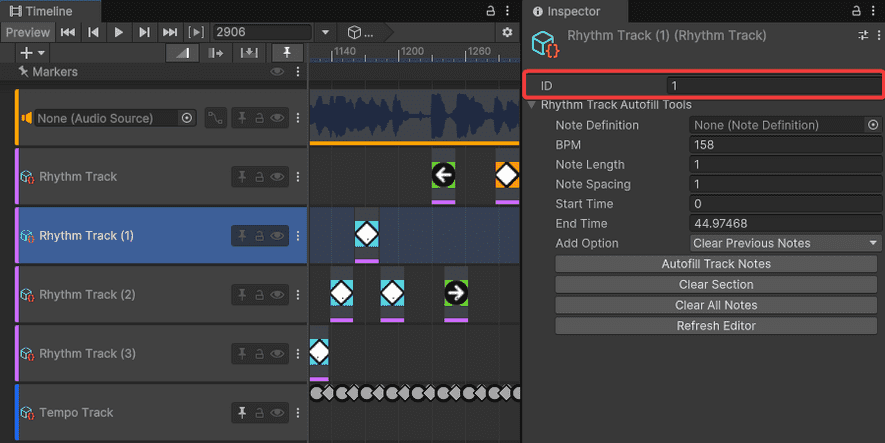Rhythm Timeline Asset | Dypsloom